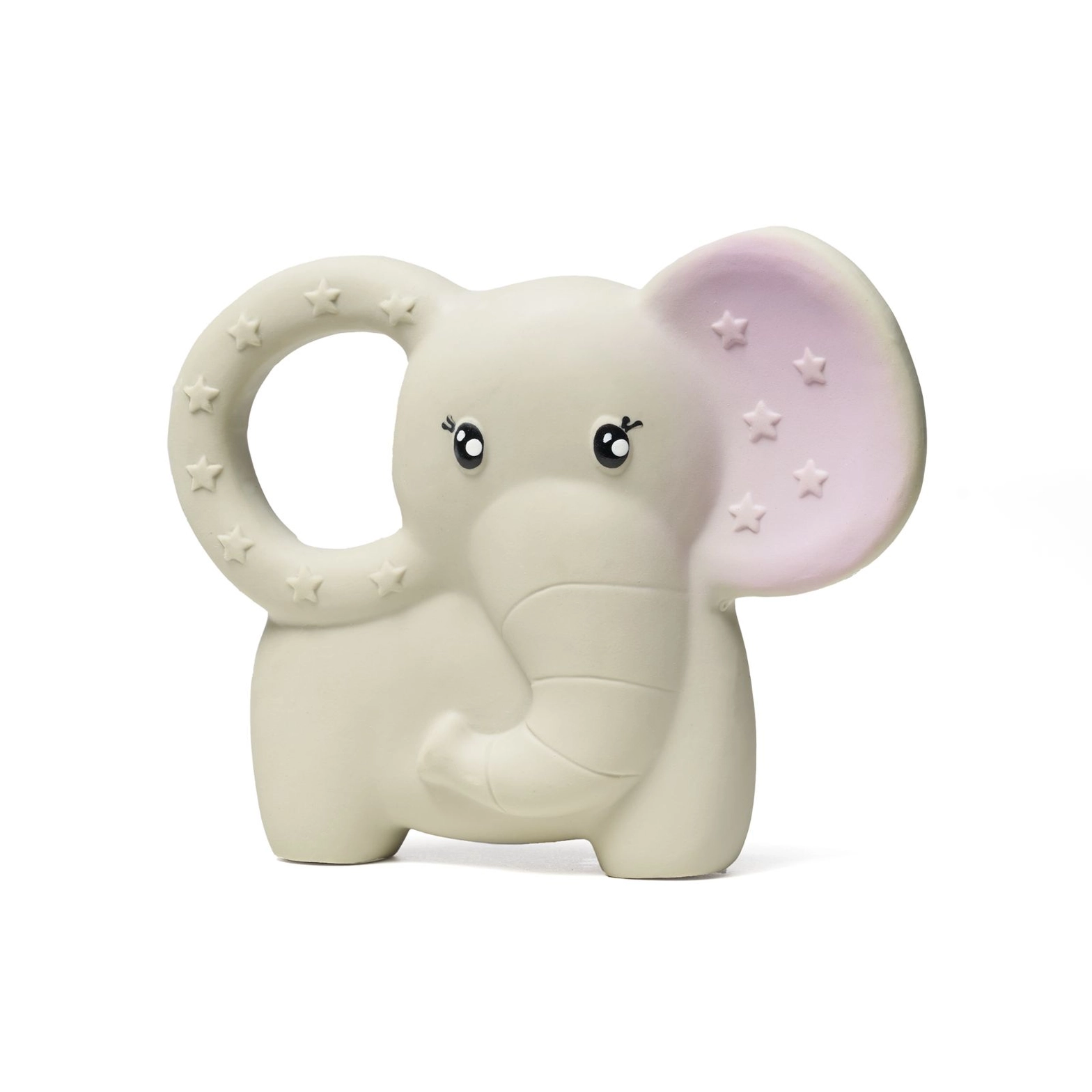 Natural Rubber Elephant Teether - Big Baby eco
